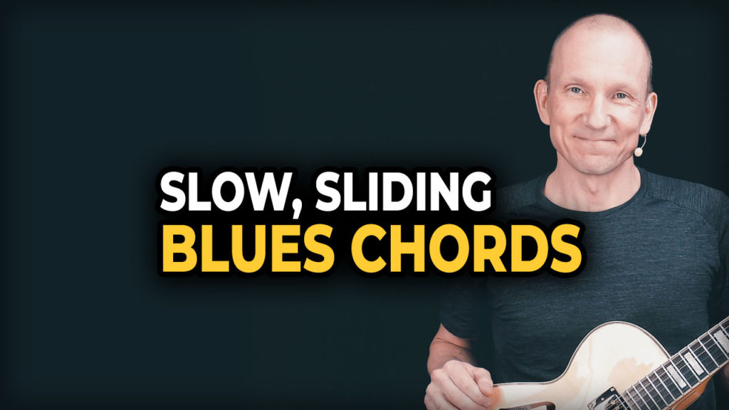 Sliding blues chords | Master Guitar Academy