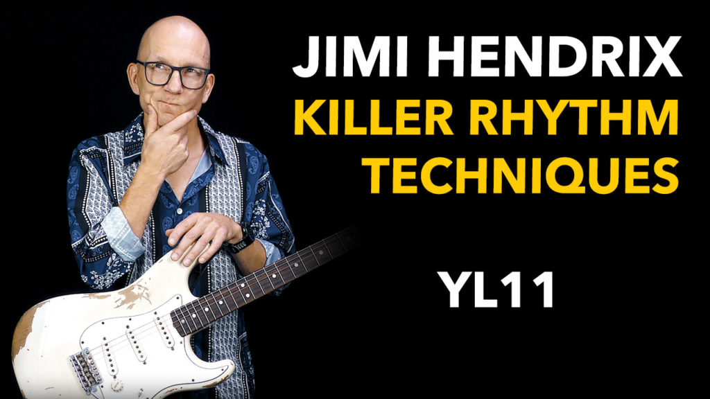 Jimi Hendrix style chord tricks – YL11 | Master Guitar Academy